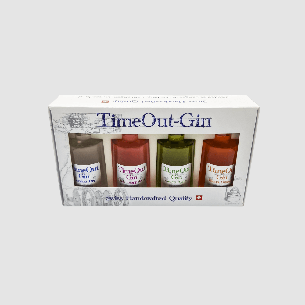 TimeOut Gin Tasting Set - Entdecke edle Geschmacksnoten TimeOut Gin Tasting Set - Entdecke edle Geschmacksnoten